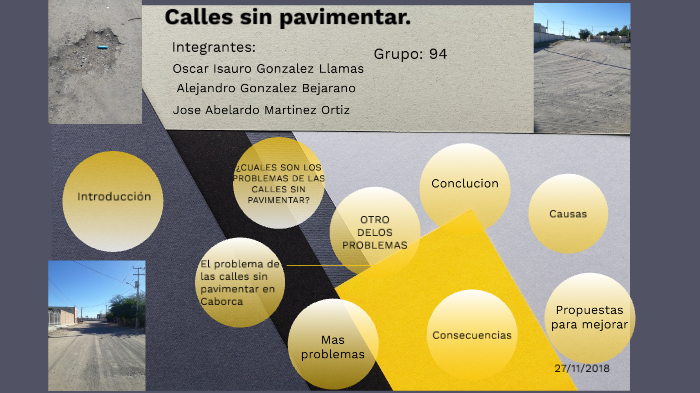 Calles sin pavimentar by Oscar González Llamas on Prezi