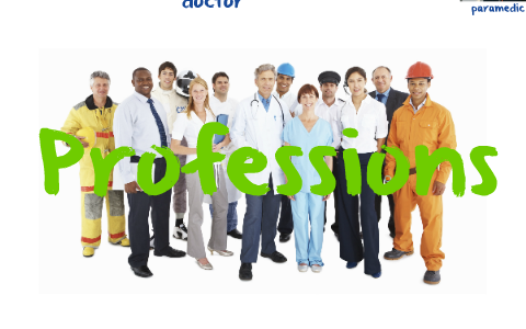 Professions by on Prezi