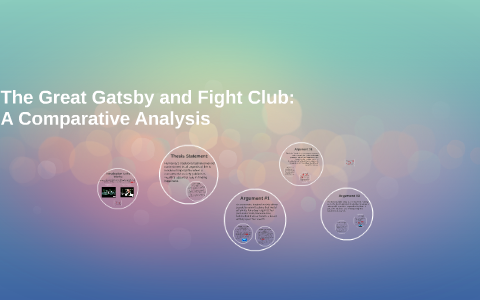 The Great Gatsby and Fight Club: A Comparative Analysis by Brandon ...
