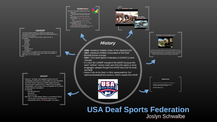 USA Deaf Sports Federation by Joslyn S on Prezi