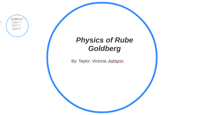 Physics of Rube Goldberg by Taylor Williams on Prezi