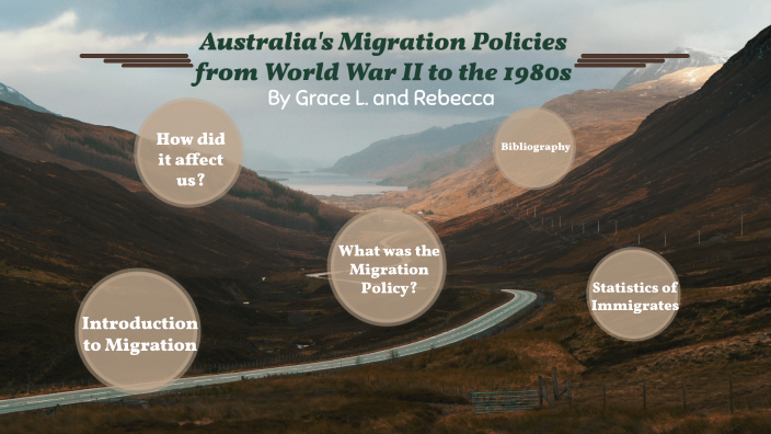 australia's migration policies from world war II to the 1980s by Grace ...
