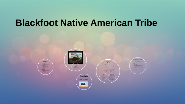 Blackfoot Native American Tribe by Wyatt Petersen on Prezi