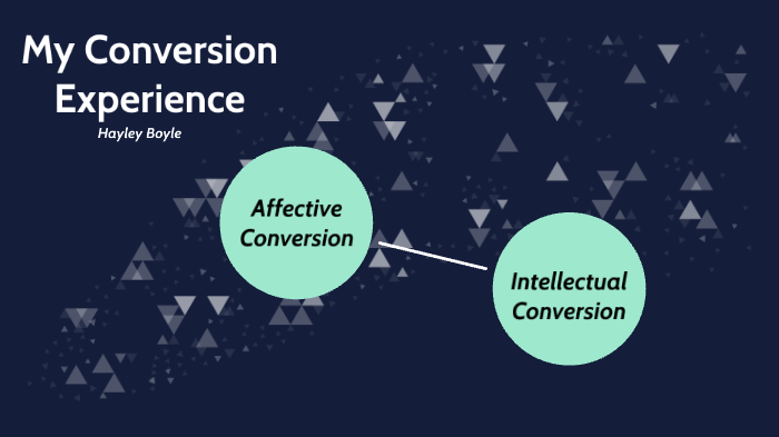 Conversion Experiences by Hayley Boyle on Prezi