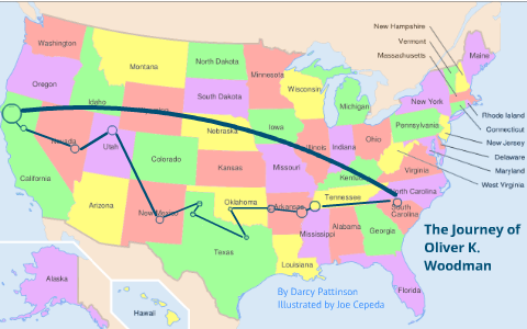 The Journey of Oliver K. Woodman by Cara Hurst on Prezi