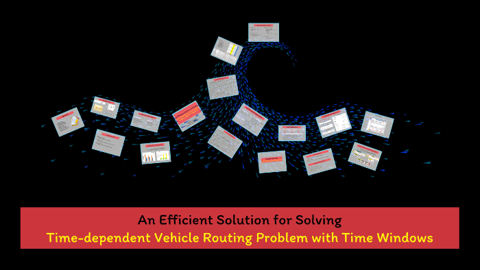 An Efficient Solution for Solving Time-dependent Vehicle Routing ...