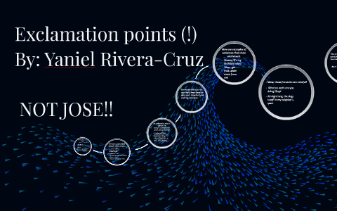 Exclamation points (!) by Yaniel Rivera-Cruz on Prezi