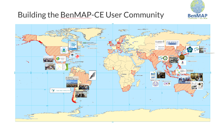 Countries Using BenMAP-CE by Neal Fann on Prezi