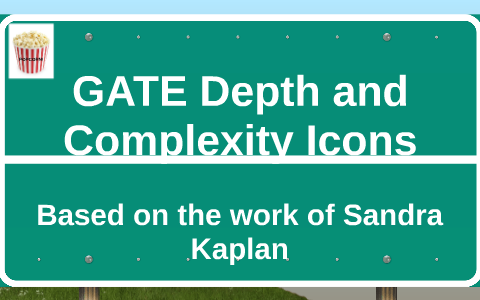 GATE Depth and Complexity Icons by Chelsea Silvers on Prezi