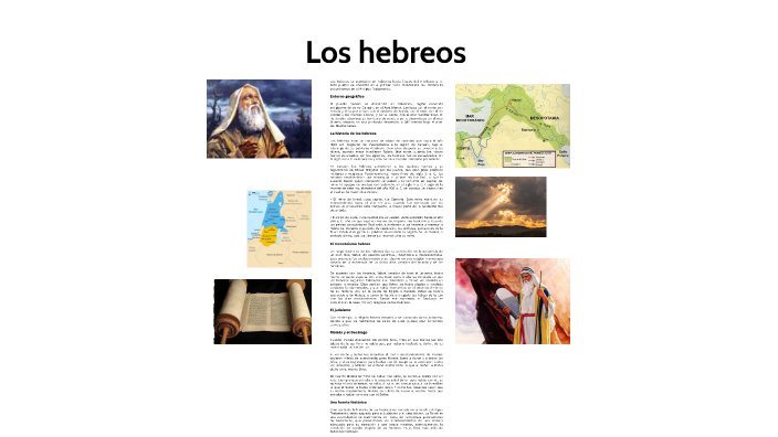 Los hebreos by Daniel Perea Vivanco on Prezi