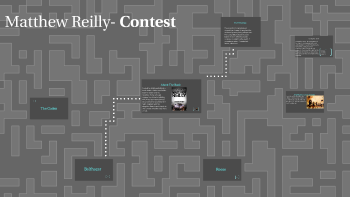 Matthew Reilly Contest by Sean Madarasz on Prezi