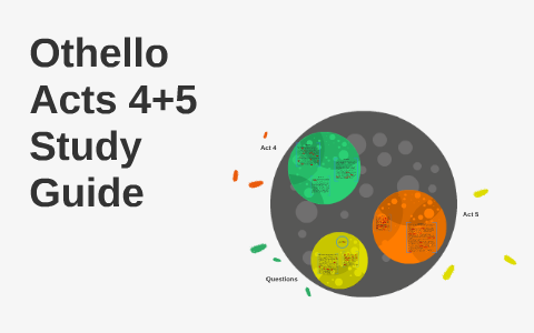 Othello Acts 4-5 Study Guide by on Prezi Next