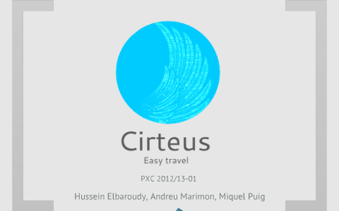 Cirteus: First Prototipe by andreu marimon on Prezi