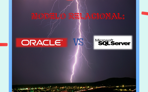 Modelo Relacional : Oracle vs Sql Server by carolina barrera on Prezi