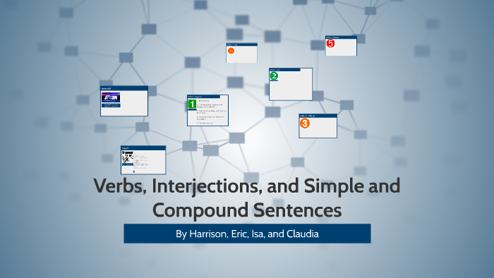 Verbs, Interjections, and Simple and Compound Sentences by harrison ...