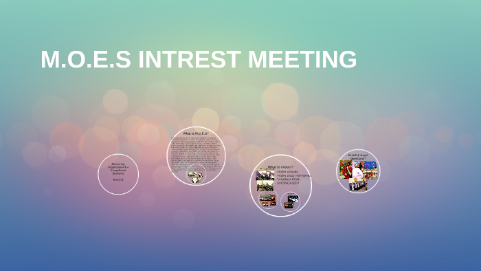 Mentoring Organization for Exceptional Students by Donte Todd