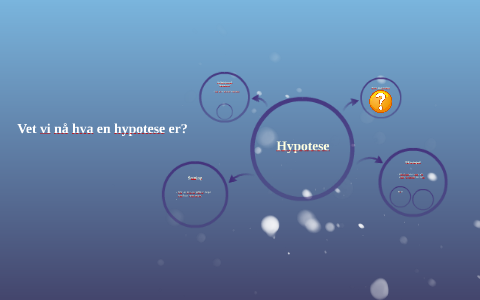 Hypotese by Camilla Jørs Hansen on Prezi