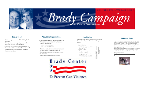 Brady Campaign to Prevent Gun Violence by Peter Dahl on Prezi