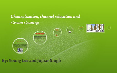 Channelization, channel relocation and stream cleaning by Young Lee on ...