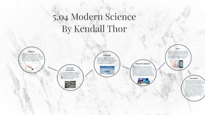 5.04 Modern Science by Kendall Thor on Prezi