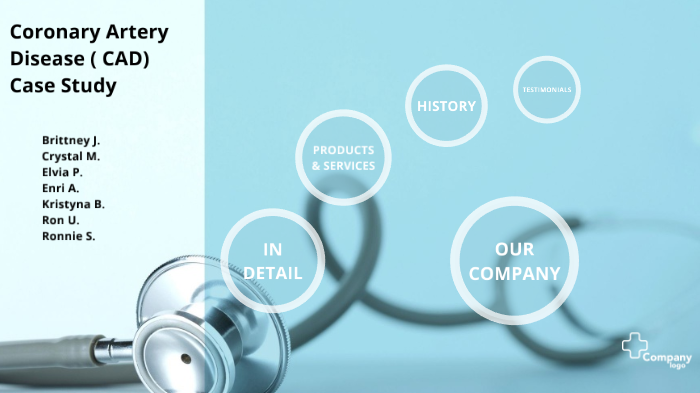 Coronary Artery Disease (CAD) Case Study by Kristyna Brady on Prezi