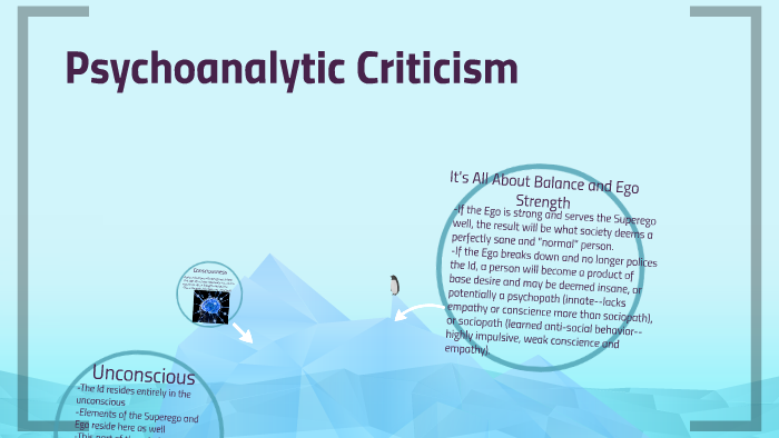 Psychoanalytic Criticism by Matt Jones on Prezi