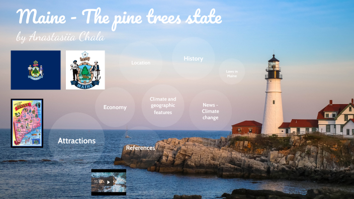 Maine - The pine trees state by Чала Анастасія on Prezi