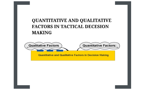 Qualitative Factors by Akanksha prabhu on Prezi