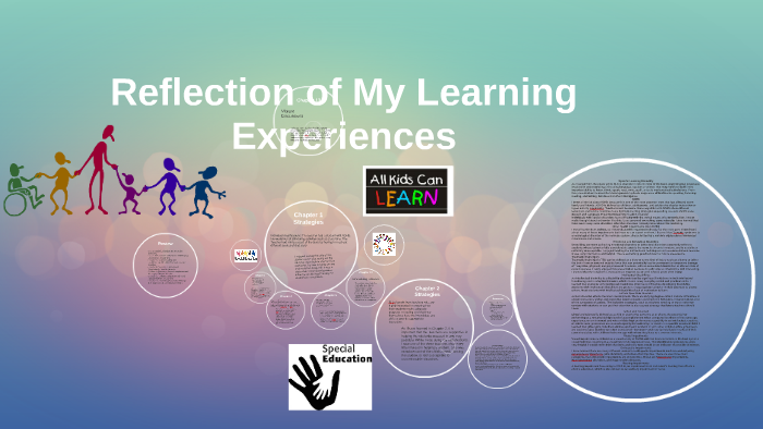 Reflection of My Learning Experiences by on Prezi