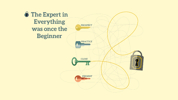 The Expert in Everything was once the Beginner by Mark McLaughlin on Prezi