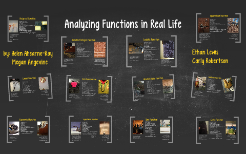 Analyzing Functions in Real Life by Helen Ahearne-Ray on Prezi
