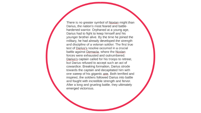 There is no greater symbol of Noxian might than Darius, the by Mücahit ...