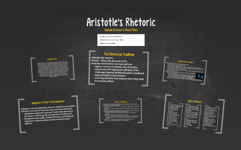 Aristotle's Rhetoric by Olivia Meme