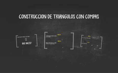 CONSTRUCCION DE TRIANGULOS CON COMPAS by 7920Fox raygoza valenzuela on ...