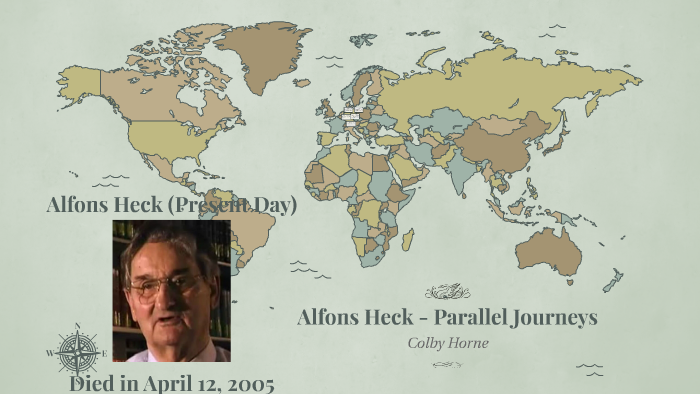 Alfons Heck - Parallel Journeys by Colby Horne on Prezi