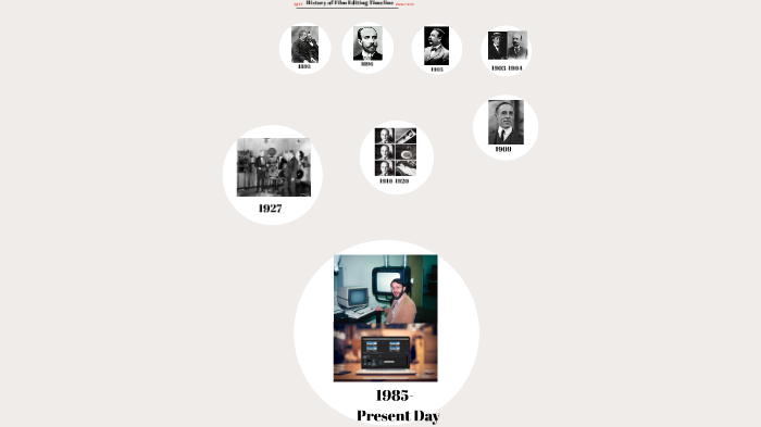 history of film editing by Jade J-B on Prezi