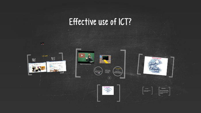 Effective use of ICT? by Bill Matchett