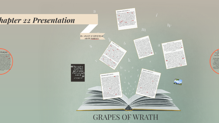 GRAPES OF WRATH Chapter 22 Presentation by Osazi Al Khaliq on Prezi