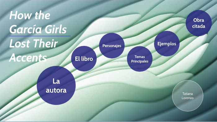 How the García Girls Lost Their Accents by Tatiana Lorenzo on Prezi