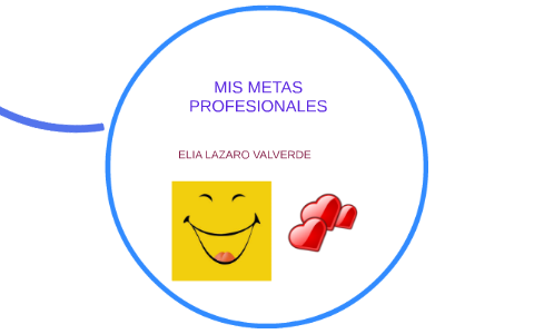 MIS METAS PROFESIONALES by Elia Lazaro Valverde on Prezi