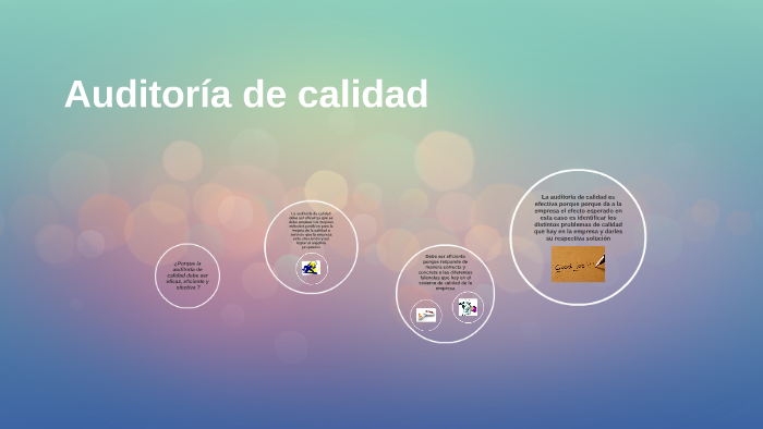 Auditoria de calidad by Esteban Gamez on Prezi
