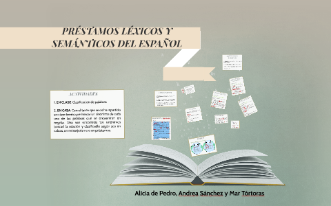 PRÉSTAMOS LÉXICOS Y SEMÁNTICOS DEL ESPAÑOL. by Mar Tórtoras Cairó on Prezi