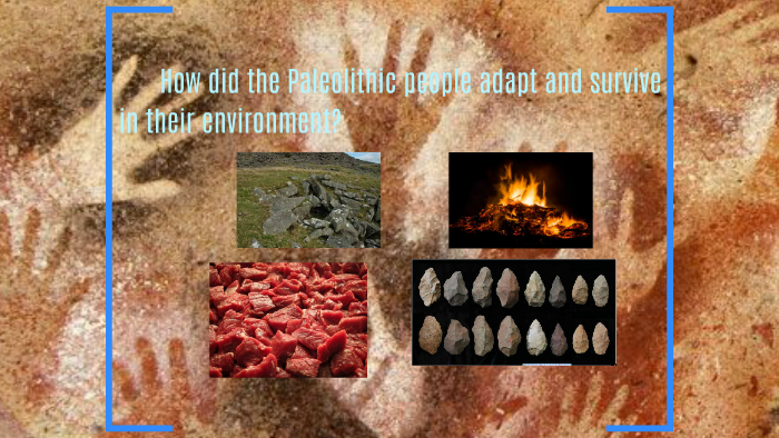 How did the paleolithic people adapt and survive in their en by Elijah ...