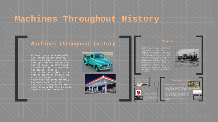 Machines throughout history by dead inside on Prezi