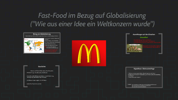 Fast-Food in der Globalisierung by Jolene Rolfes on Prezi