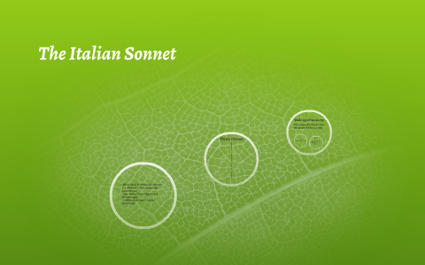 The Italian Sonnet by Rachael Wallover on Prezi