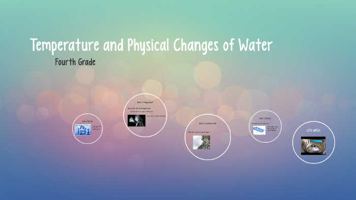 Temperature and Physical Changes of Water by Dominque Young on Prezi