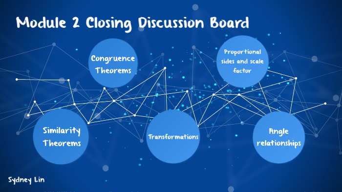 Module 2 Closing Discussion Board by Sydney Lin on Prezi