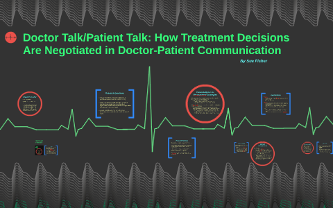 Doctor Talk/Patient Talk: How Treatment Decisions Are Negoti by Hannah ...