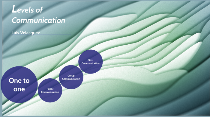 levels of communication by Luis Velasquez on Prezi